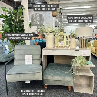 Home furnishings outlet store